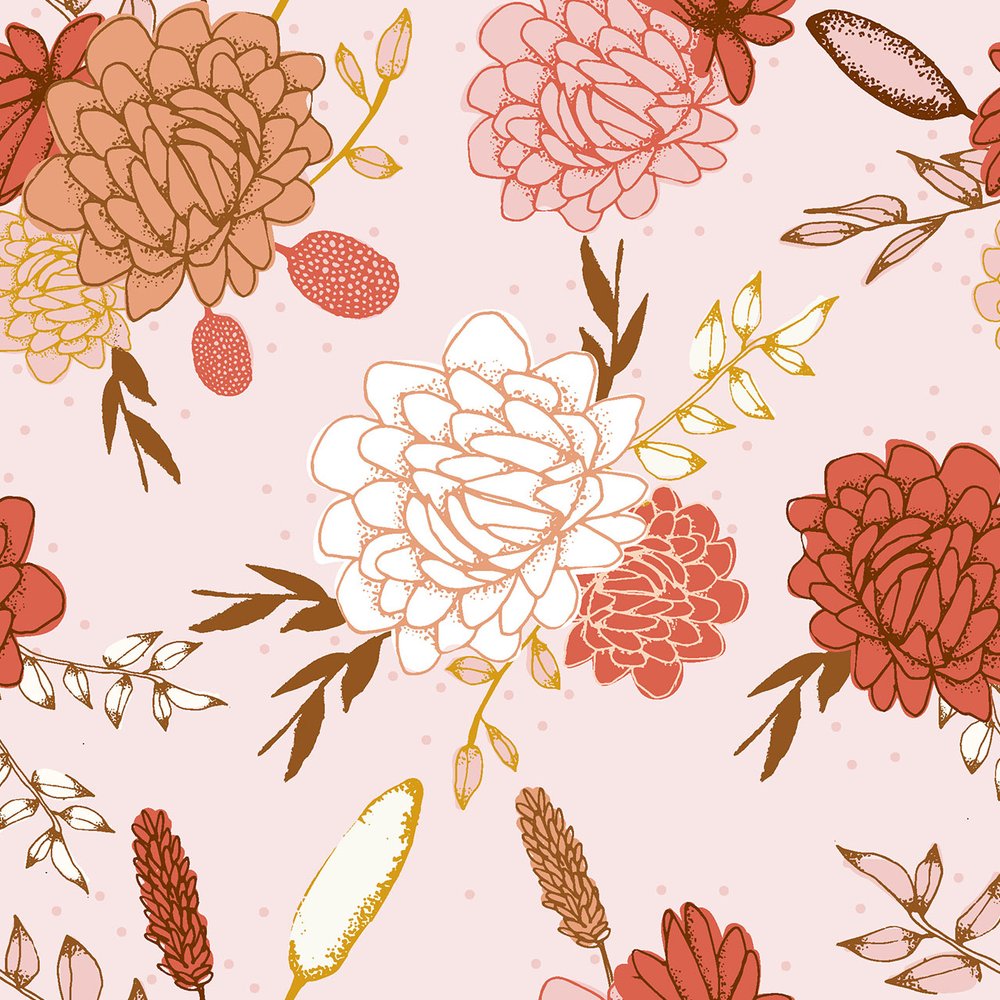 Nostalgia (Dashwood Studio) - Flowers – Here a Stitch Quilt Shop Inc.